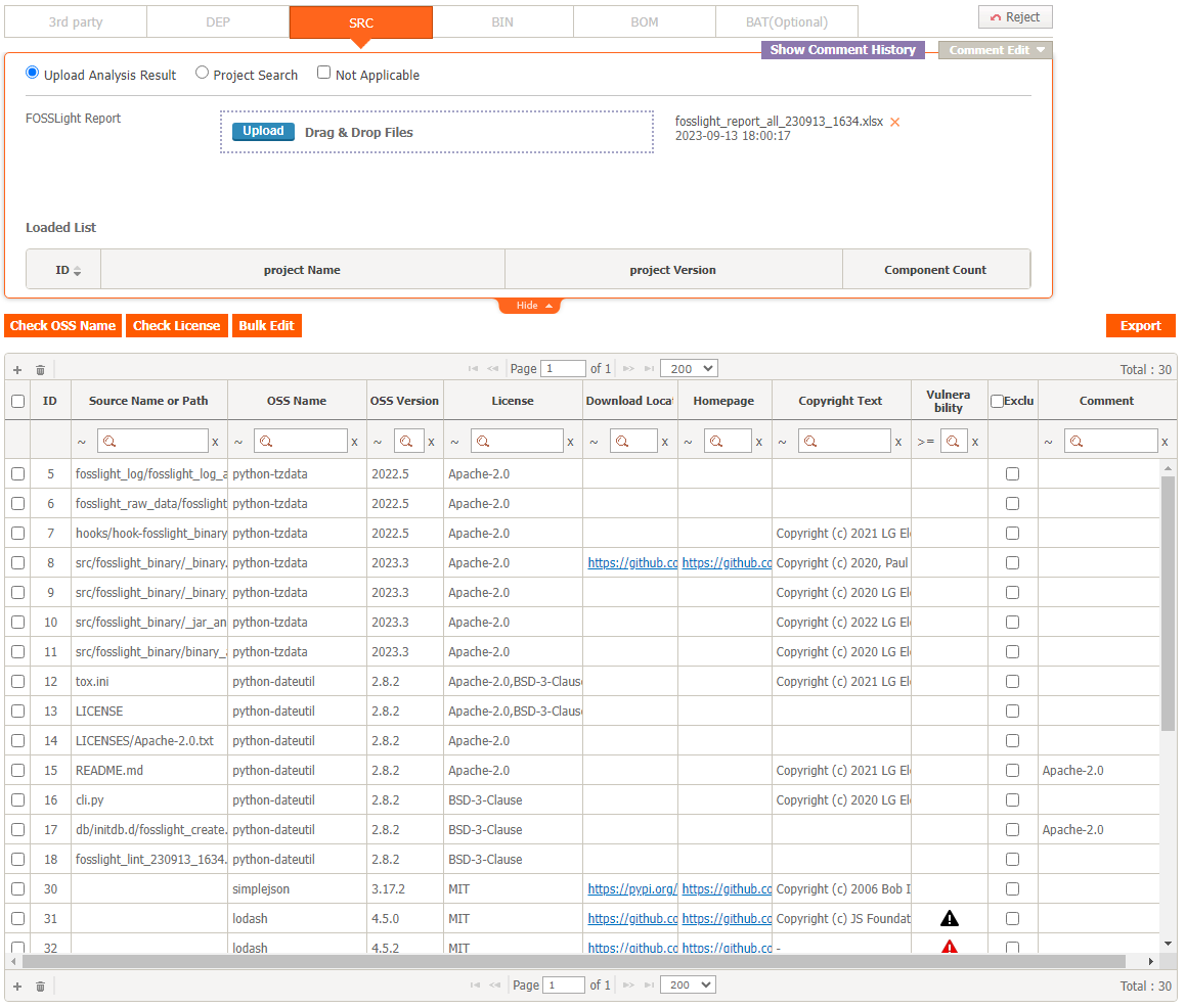 Project · FOSSLight Hub Guide